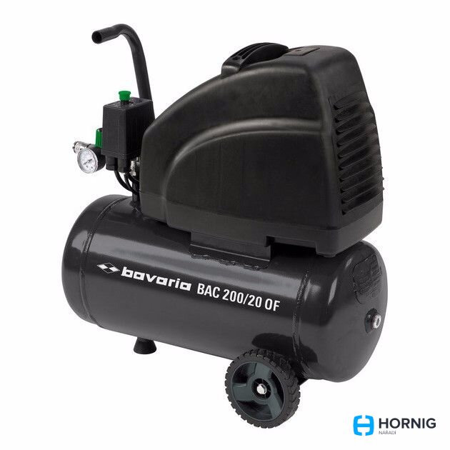 EINHELL BAC 200/20 kompresor bezolejový, 8atm, 24l - Nářadí Hornig