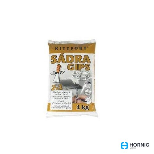 sádra 1kg KITT plastická - Nářadí Hornig