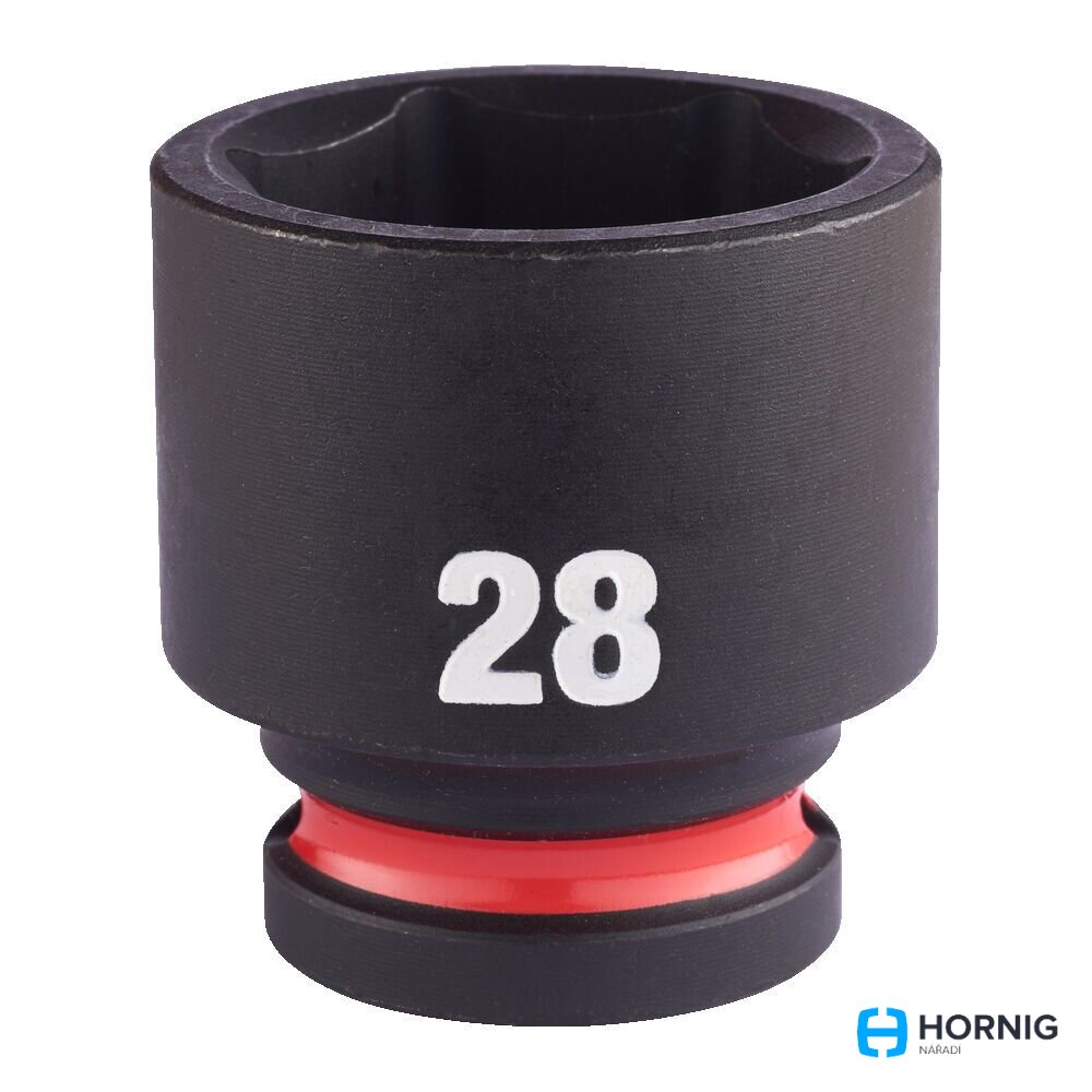 MILWAUKEE 4932480322 hlavice nástrčná průmyslová 1/2", 28mm, SHOCKWAVE ...